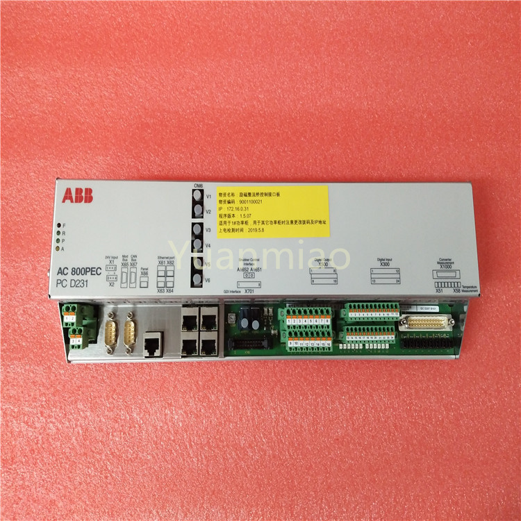 ABB PCD530A102 Exciter Control Module