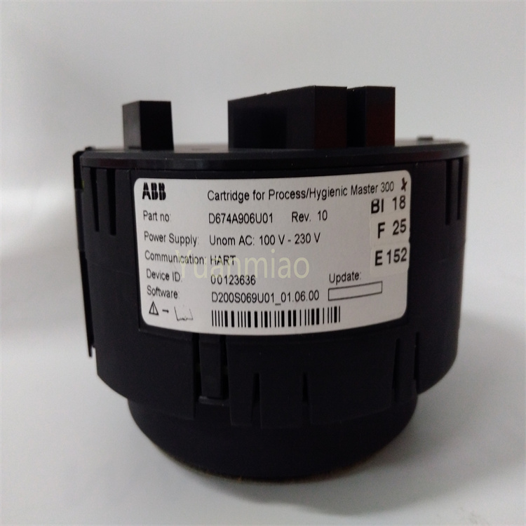 ABB D674A906U01 Cartridge U-high HART
